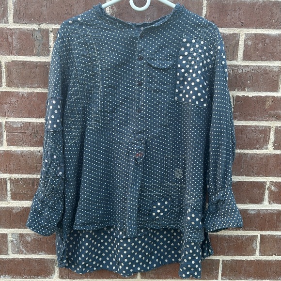 Magnolia Pearl | Tops | Magnolia Pearl Henry Top Charlie | Poshmark